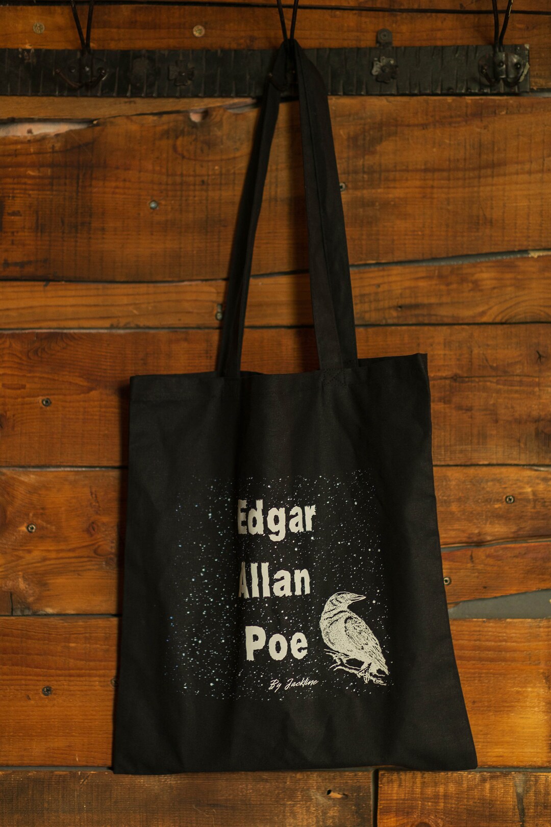 Book Bag ''edgar Allan Poe'' , Book Bag, Book Purse, Book Shaped Bag ...