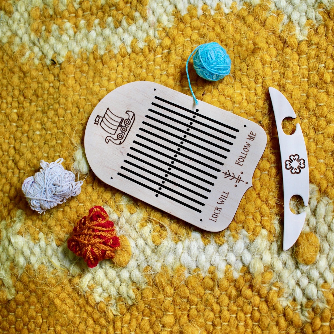 Viking Craft Art of Hand Weaving. Heddle and Shuttle Weaving Supplies ...
