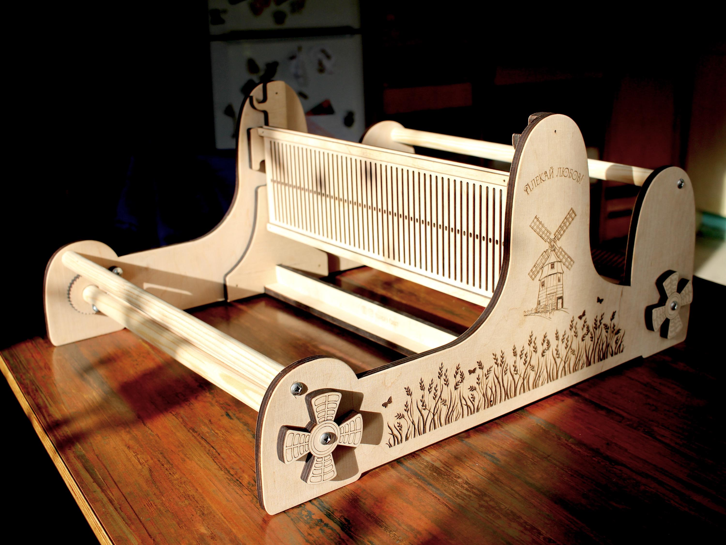 Rigid Heddle Table Loom: Personalized Weaving Kit for Beginners - Etsy
