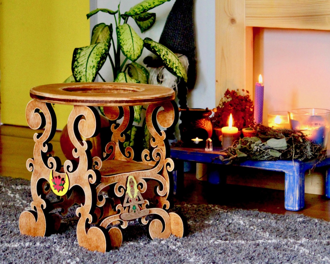 Eco Wooden Yoni Steam Stool - Vaginal Steaming Chair, Female Wellness ...