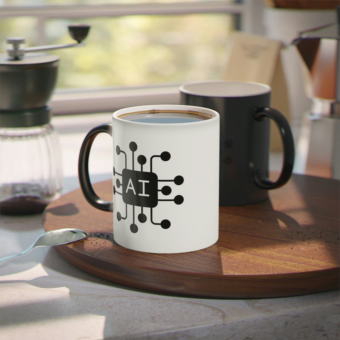 AI Coffee Mug Artificial Intelligence Mug Ai Mug Ai Gift Computer ...