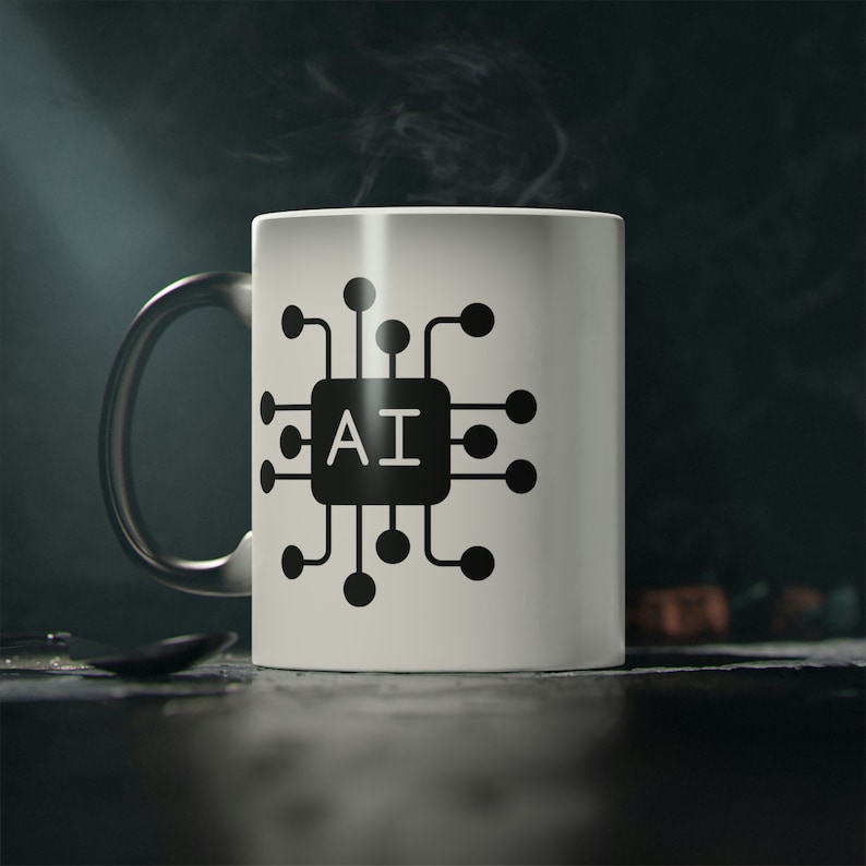 AI Coffee Mug Artificial Intelligence Mug Ai Mug Ai Gift Computer ...