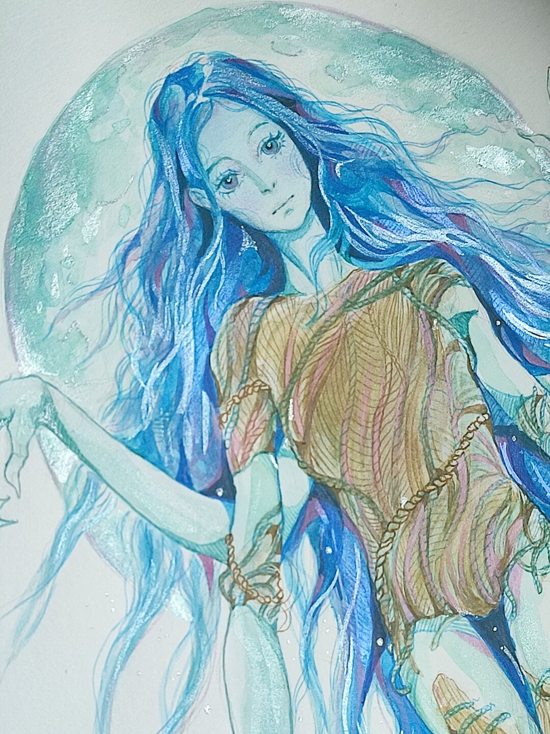 Elden Ring Ranni Traditional Drawing - Etsy