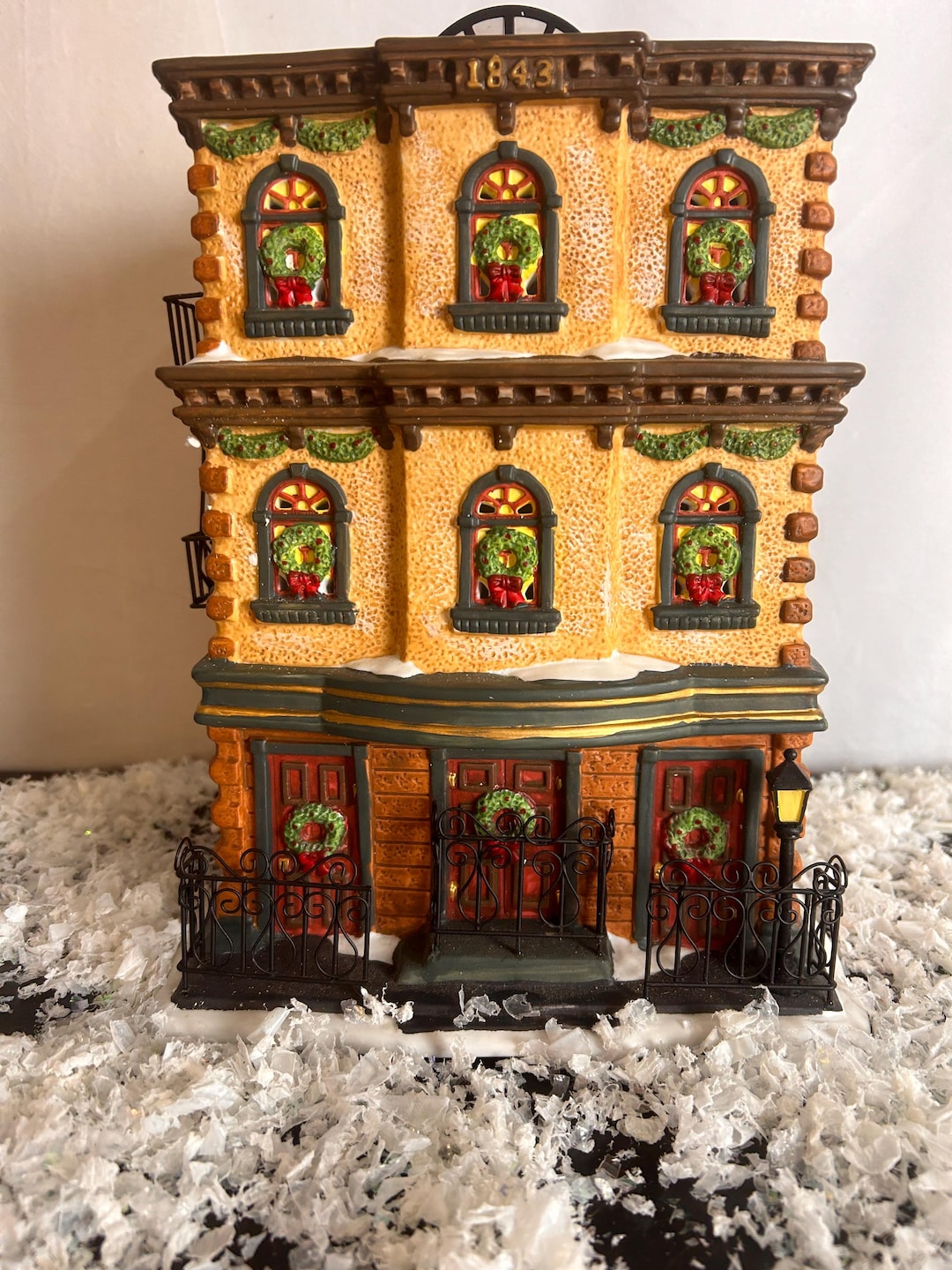Retired Vintage Village Square Christmas Village Mervyn's Department ...