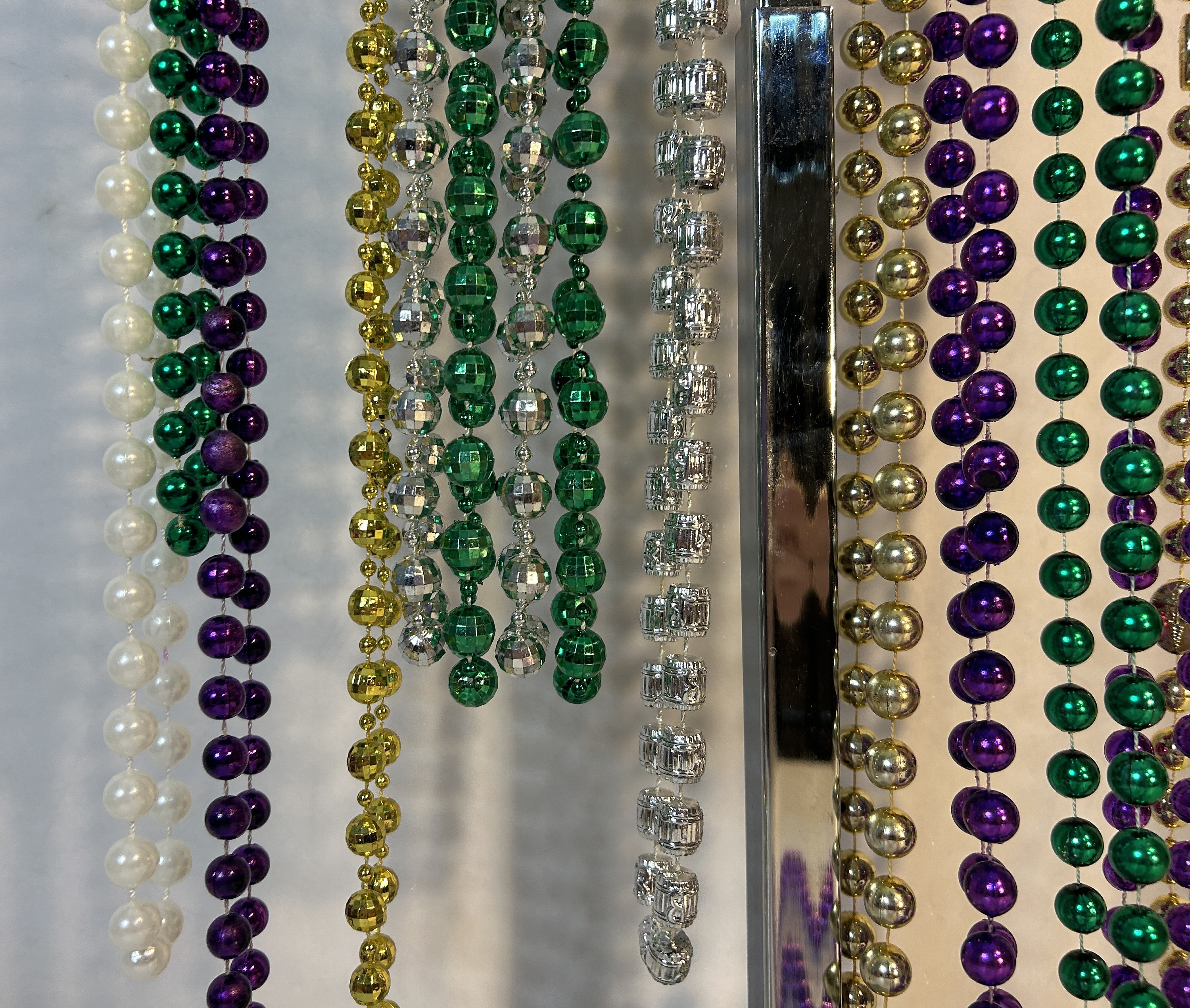 Large Sized Vintage Mardi Gras Party Beads Extra Long and Extra Large ...