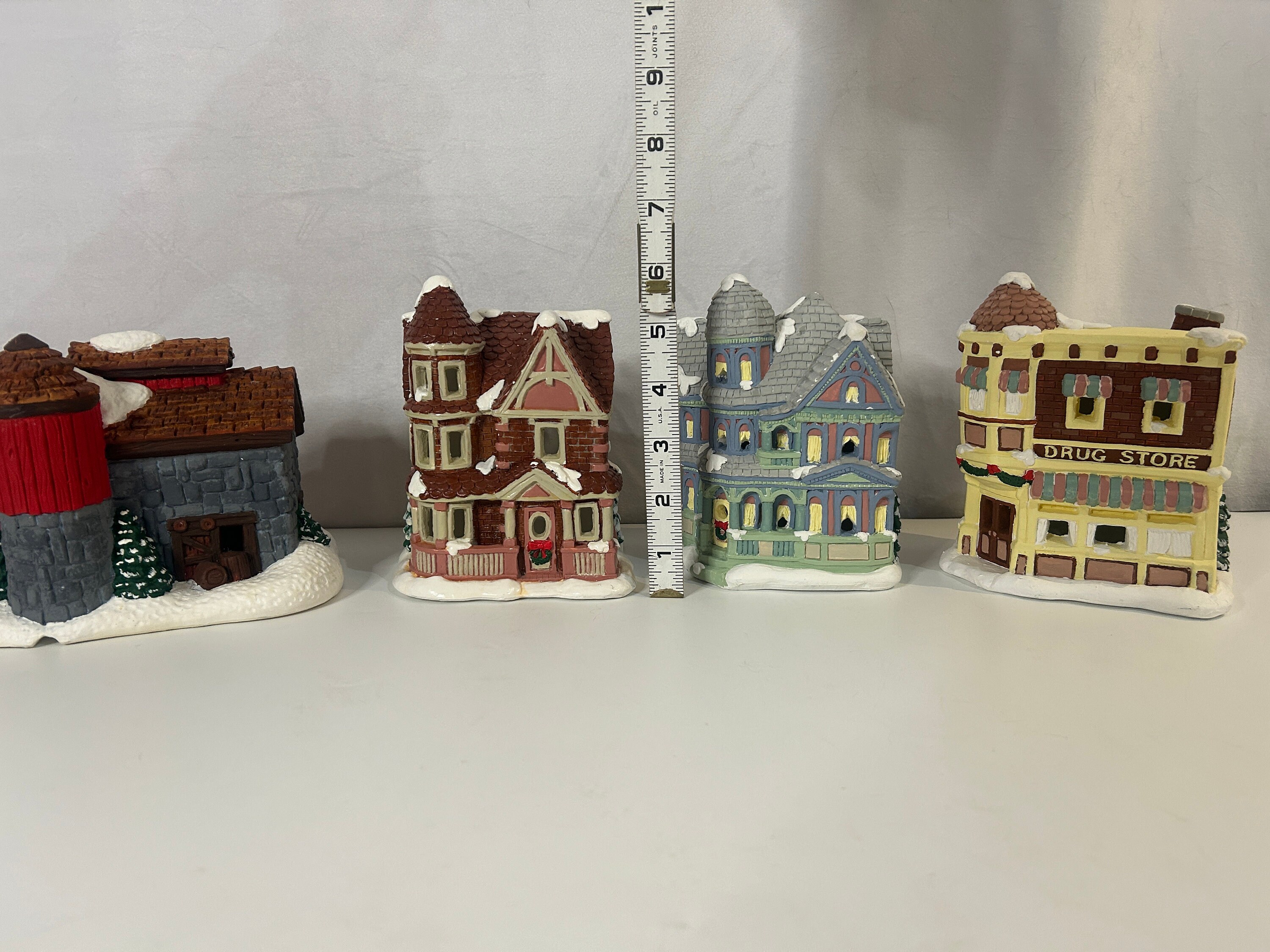 Vintage Small Village Buildings and Figurines All Sold Separately - Etsy