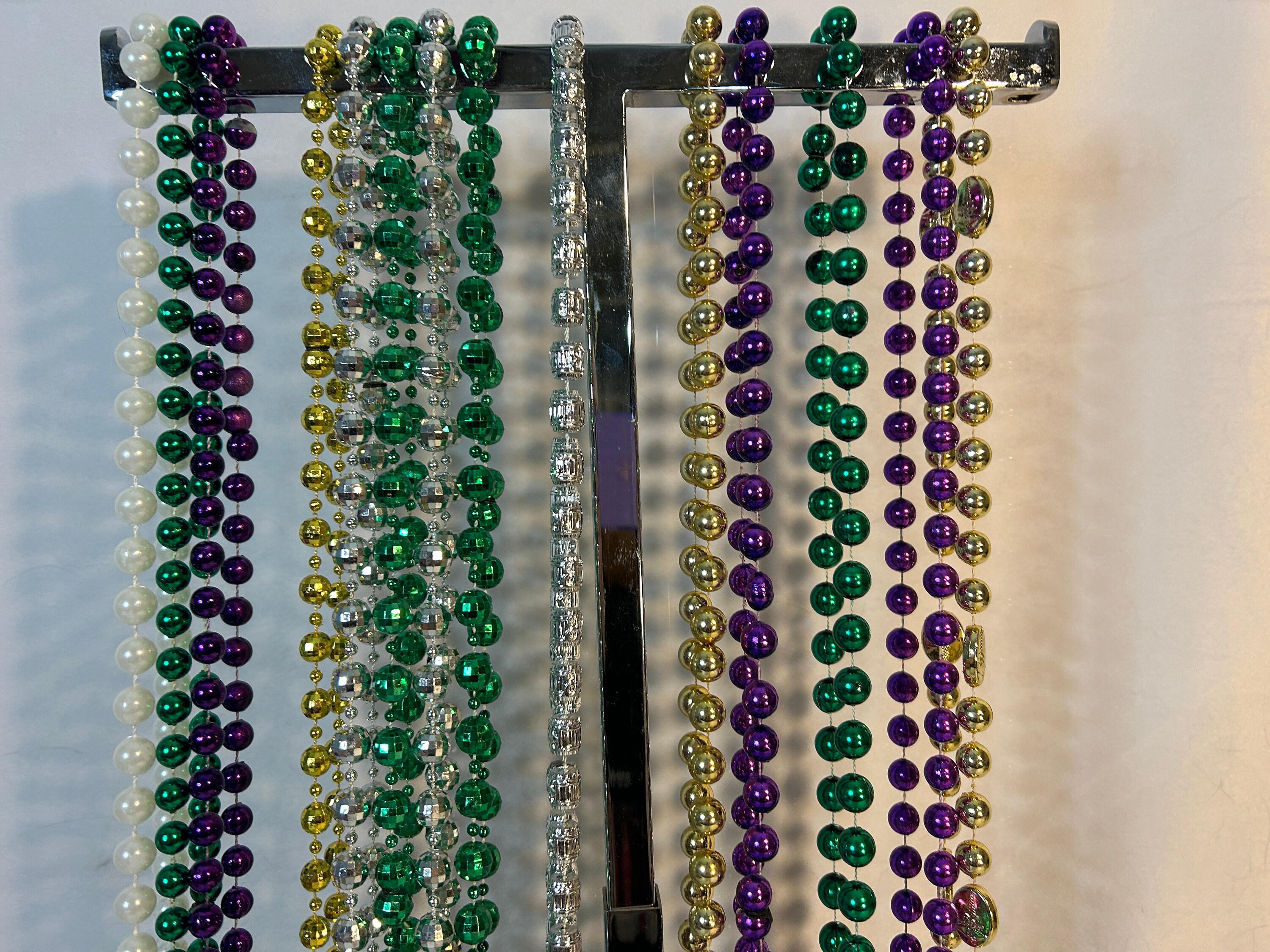 Large Sized Vintage Mardi Gras Party Beads Extra Long and Extra Large ...