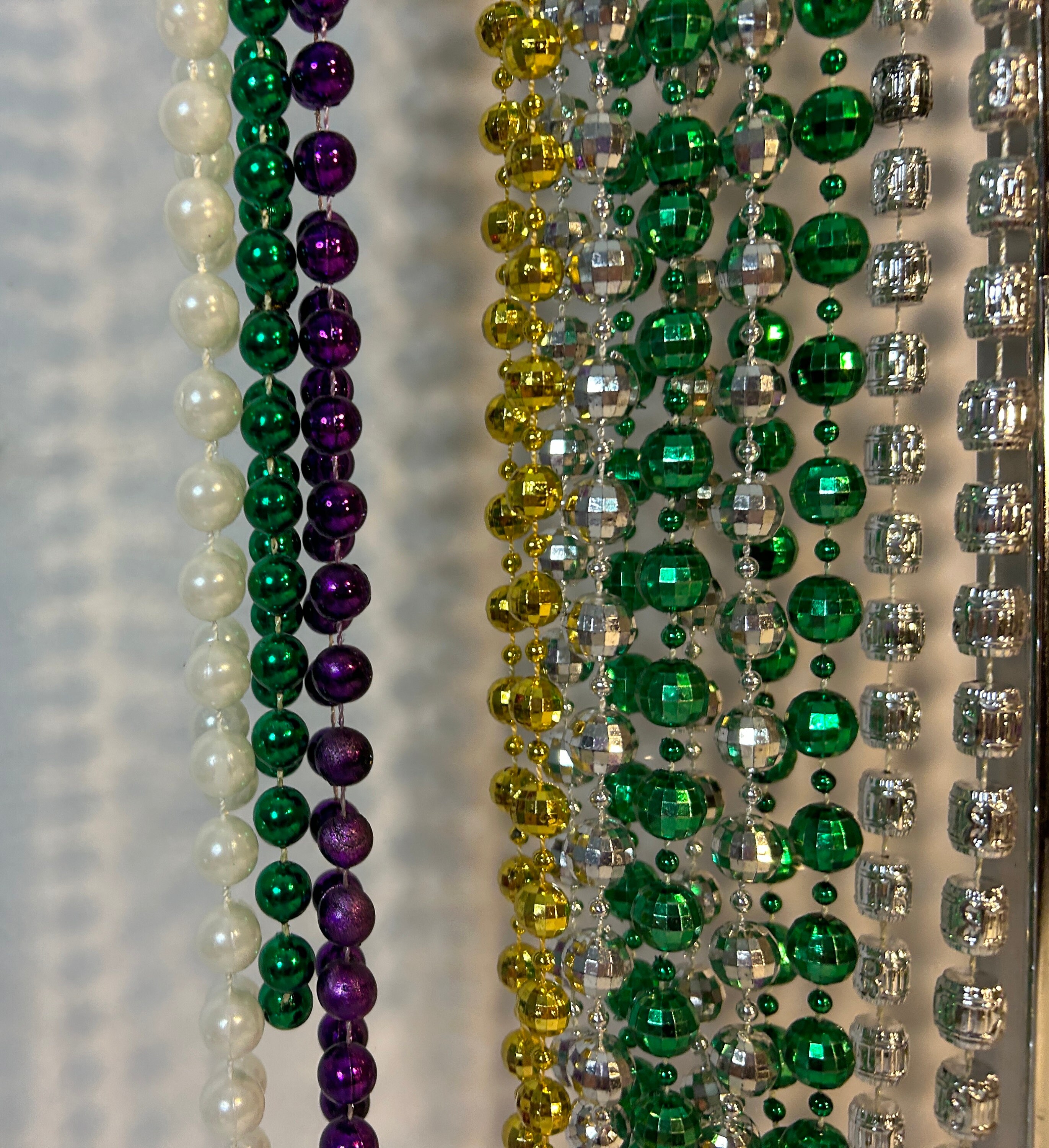 Large Sized Vintage Mardi Gras Party Beads Extra Long and Extra Large ...