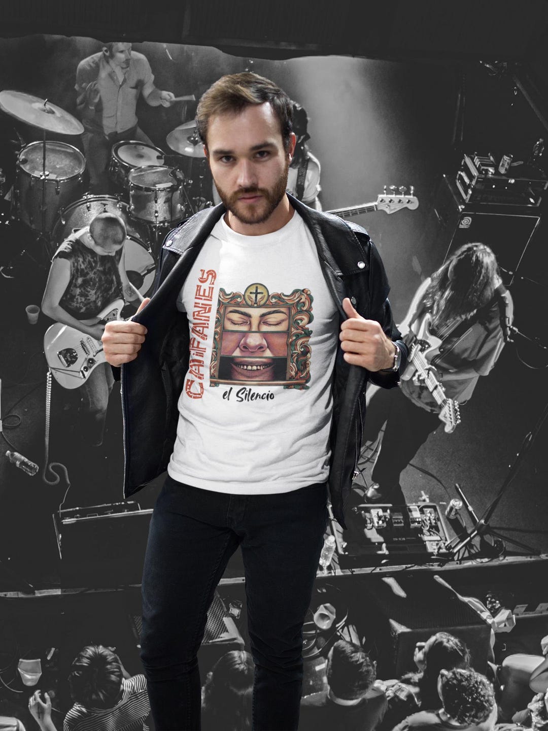 Caifanes Album Cover T-shirt Caifanes Tour Shirt Caifanes Vintage Rock ...