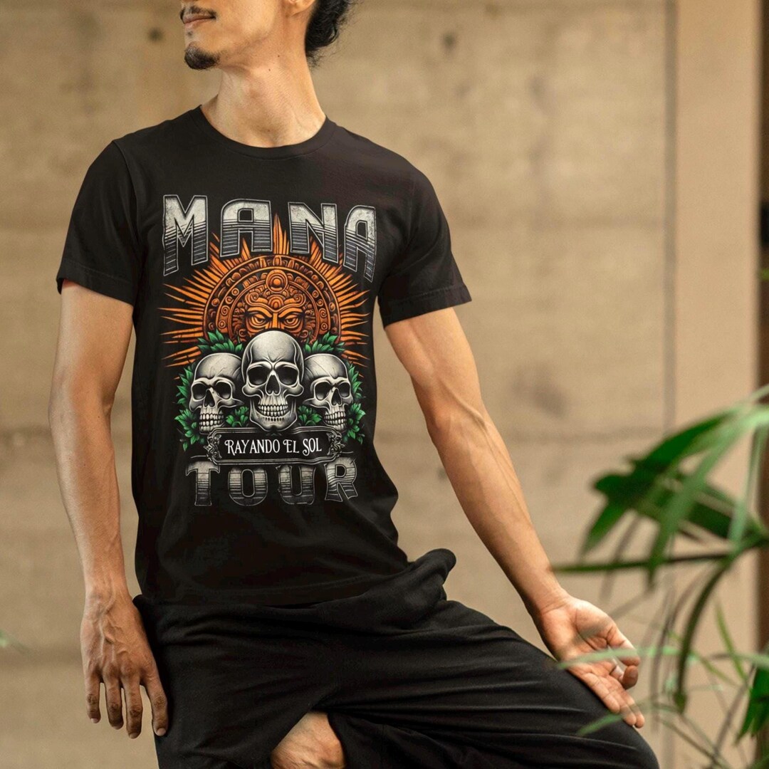 Mana Tour Shirt Mana 2023 Mana Tour Shirt Mana Tshirt Spanish Rock ...