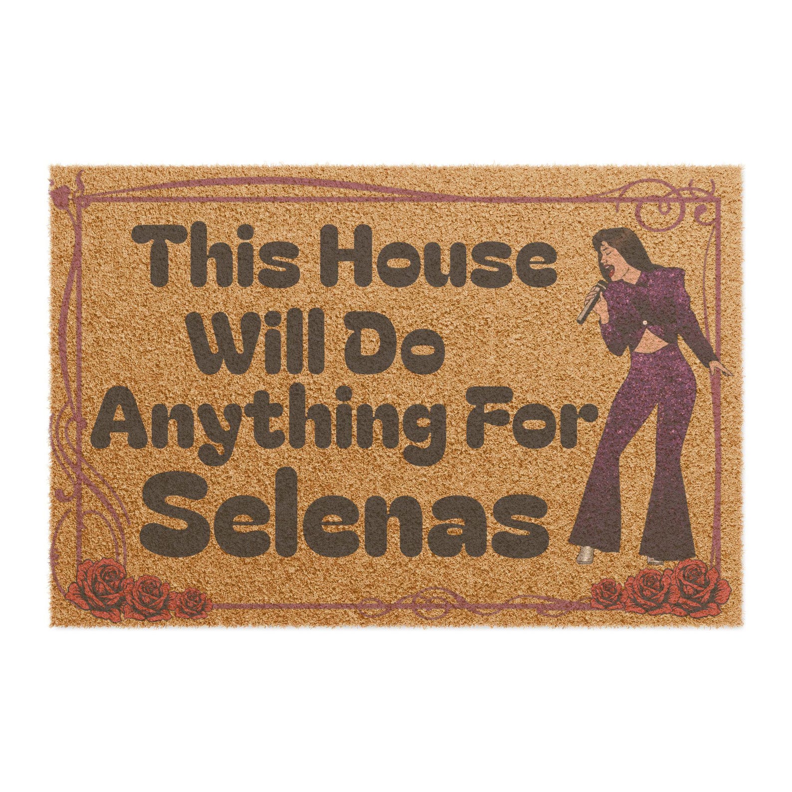 This House Will Do Anything for Selenas Doormat Selena Quintanilla Fan ...