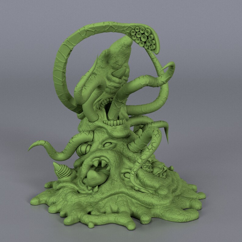 Roper Shoggoth Monster Miniature 28mm 32mm Scale Tabletop RPG Wargaming 3D Resin Printed ...