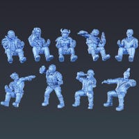Scientist 2 (sculpted by Vermillion Miniatures) - Etsy
