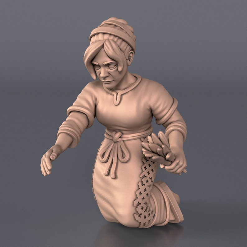 Baltic Townsfolk Villagers Citizen Miniatures Pack 28mm 32mm Scale ...