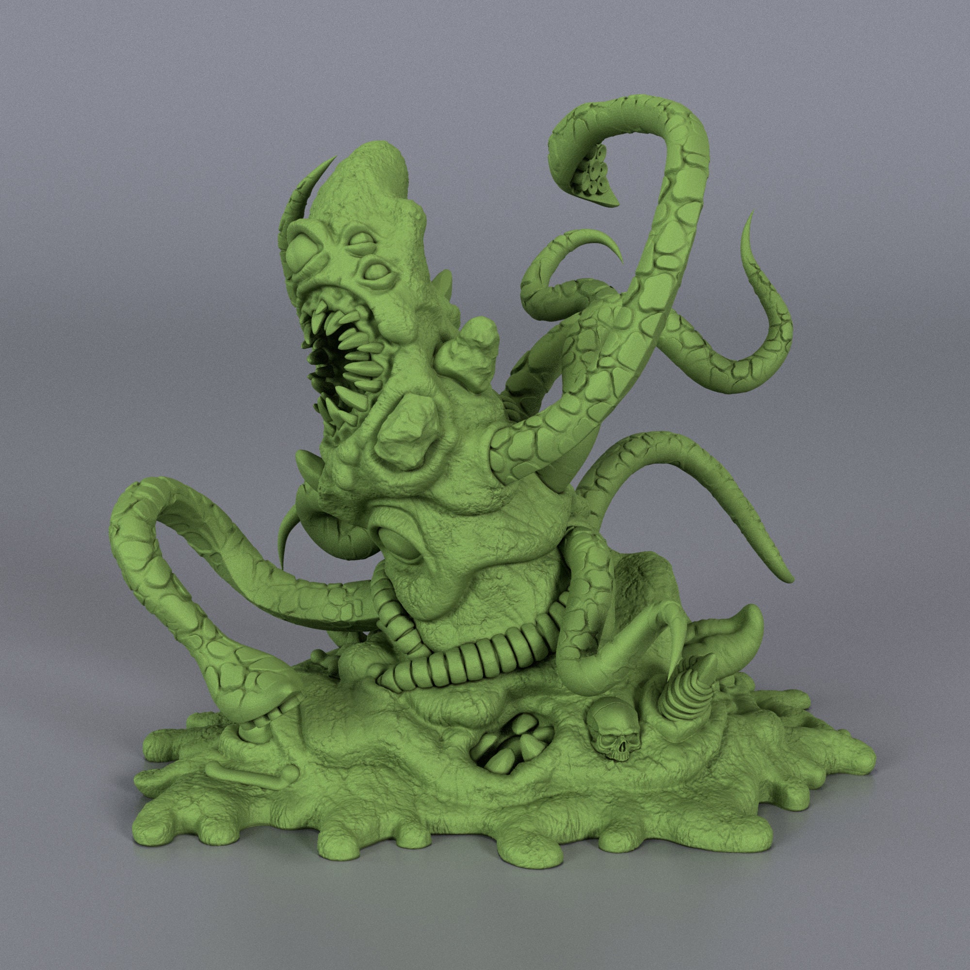 Roper Shoggoth Monster Miniature 28mm 32mm Scale Tabletop RPG Wargaming 3D Resin Printed ...