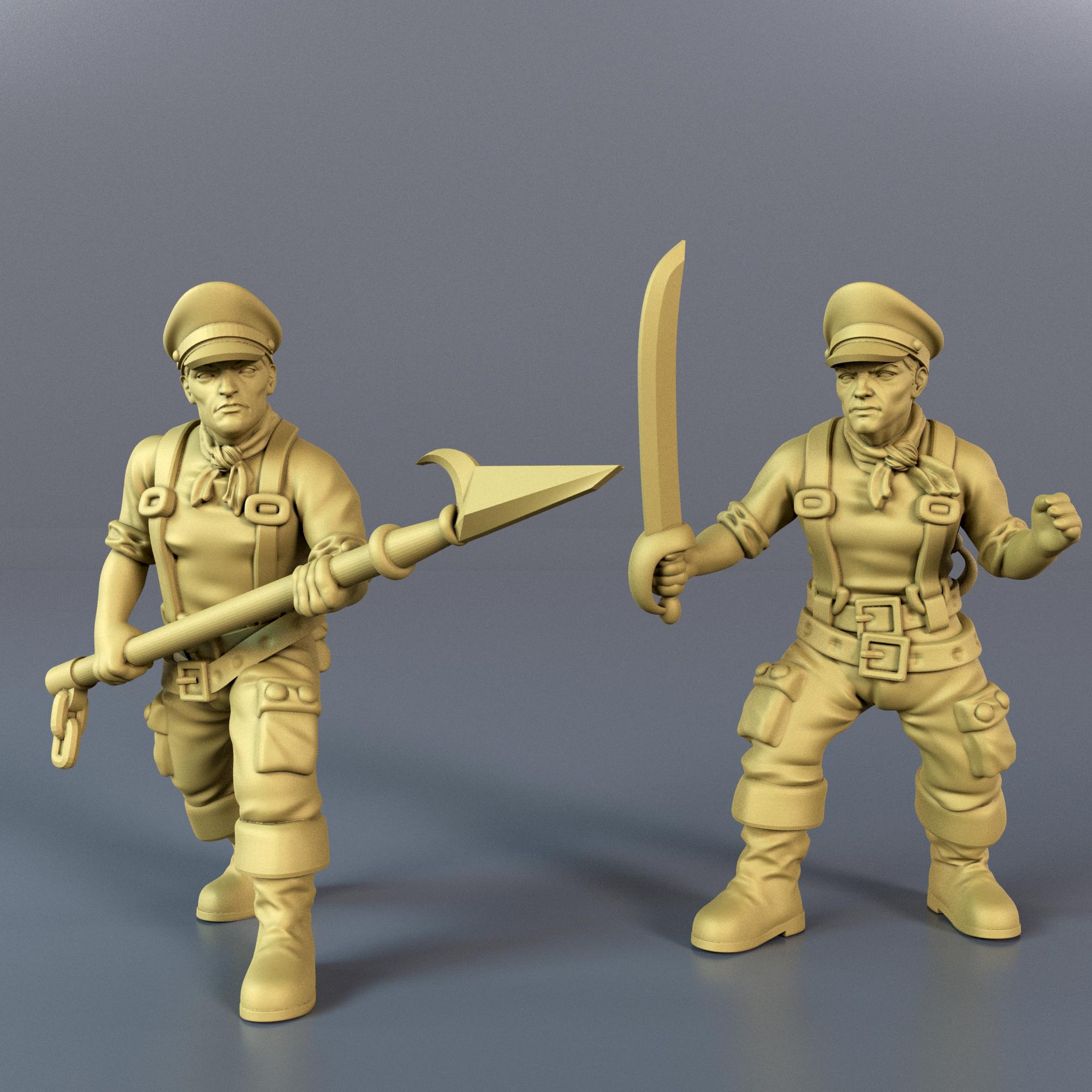 Nautilus Crew Miniatures: 28mm 32mm Scale | Tabletop RPG, Wargaming ...