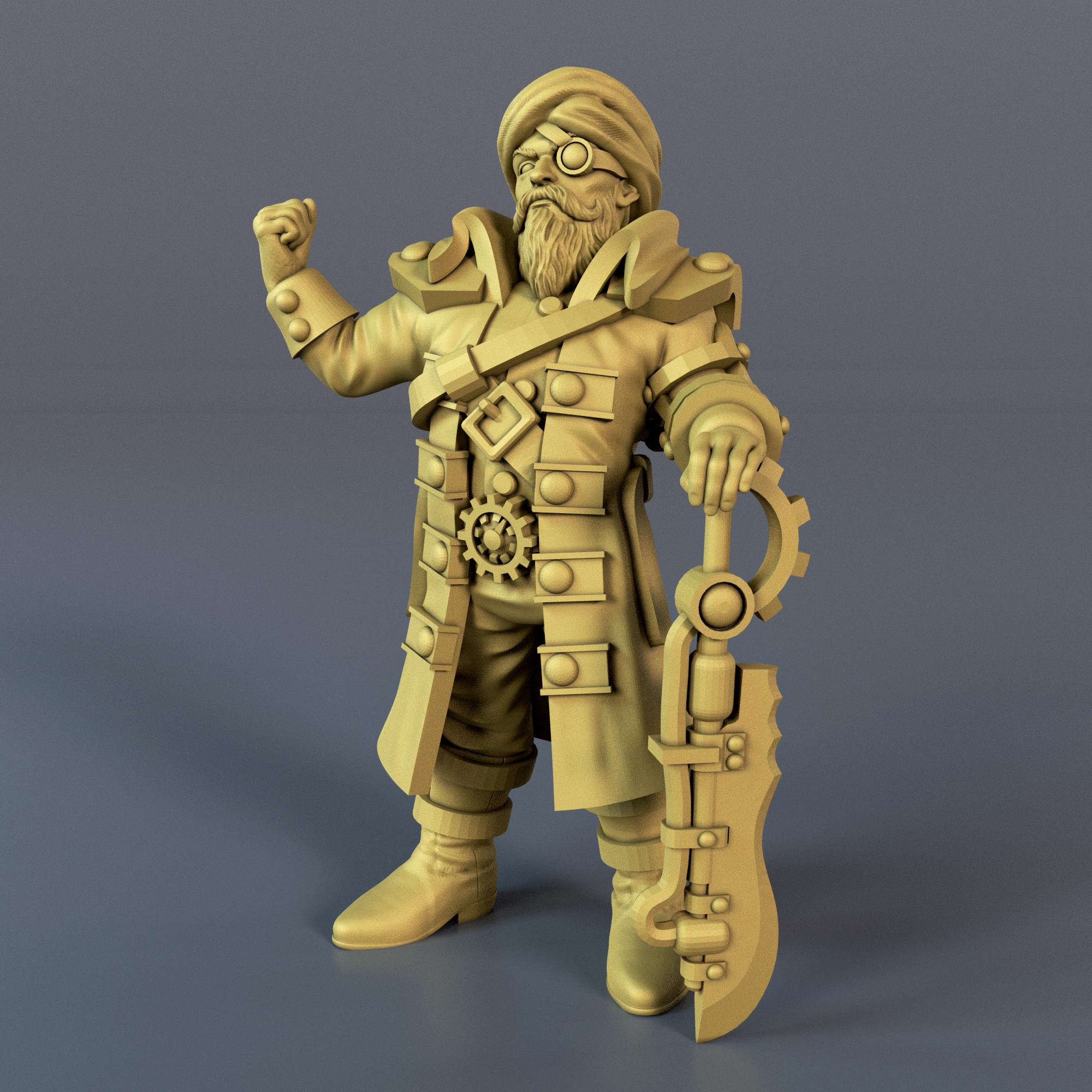 Nautilus Crew Miniatures: 28mm 32mm Scale | Tabletop RPG, Wargaming ...