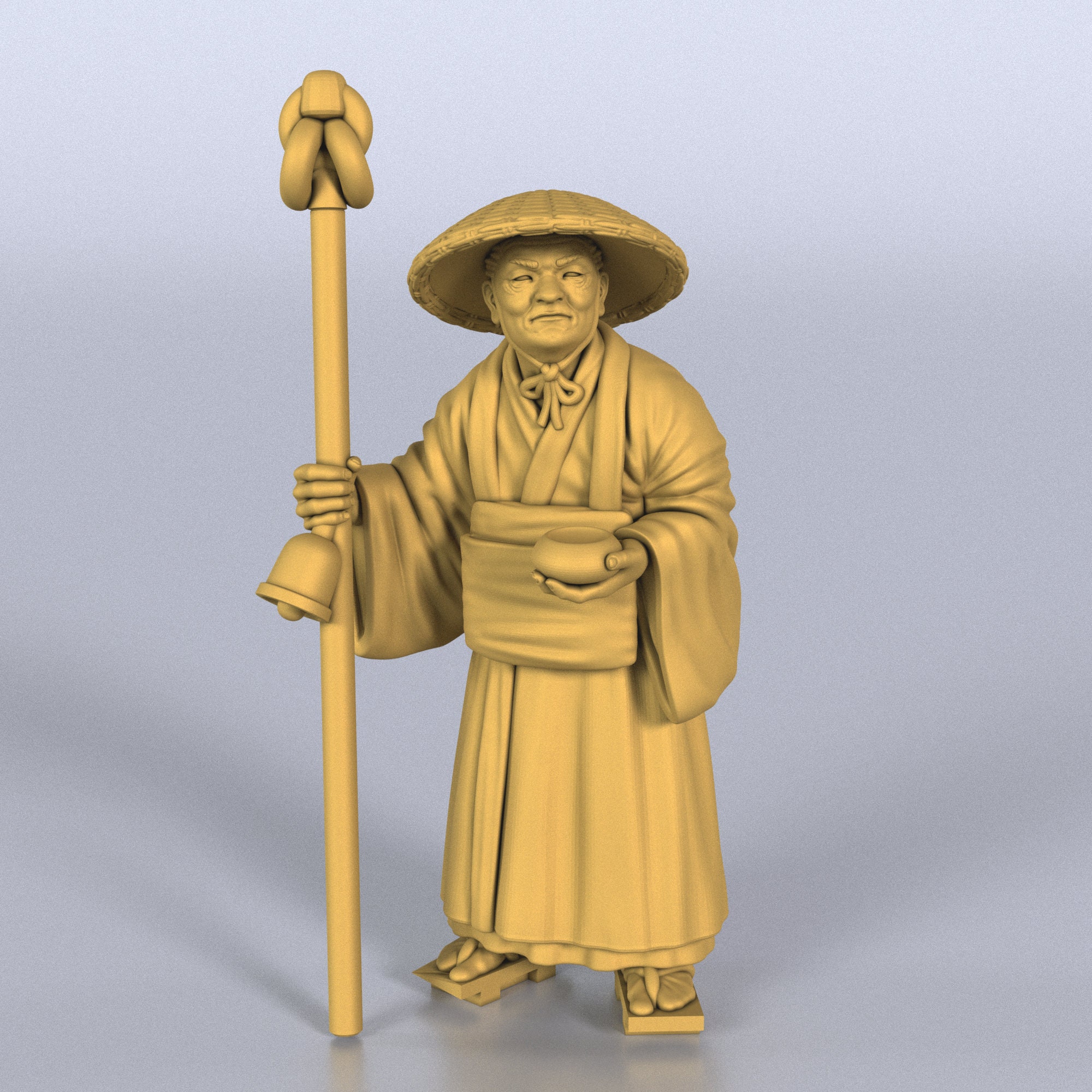 Japanese Townsfolk Citizen Miniatures: 28mm 32mm Scale | Tabletop RPG ...