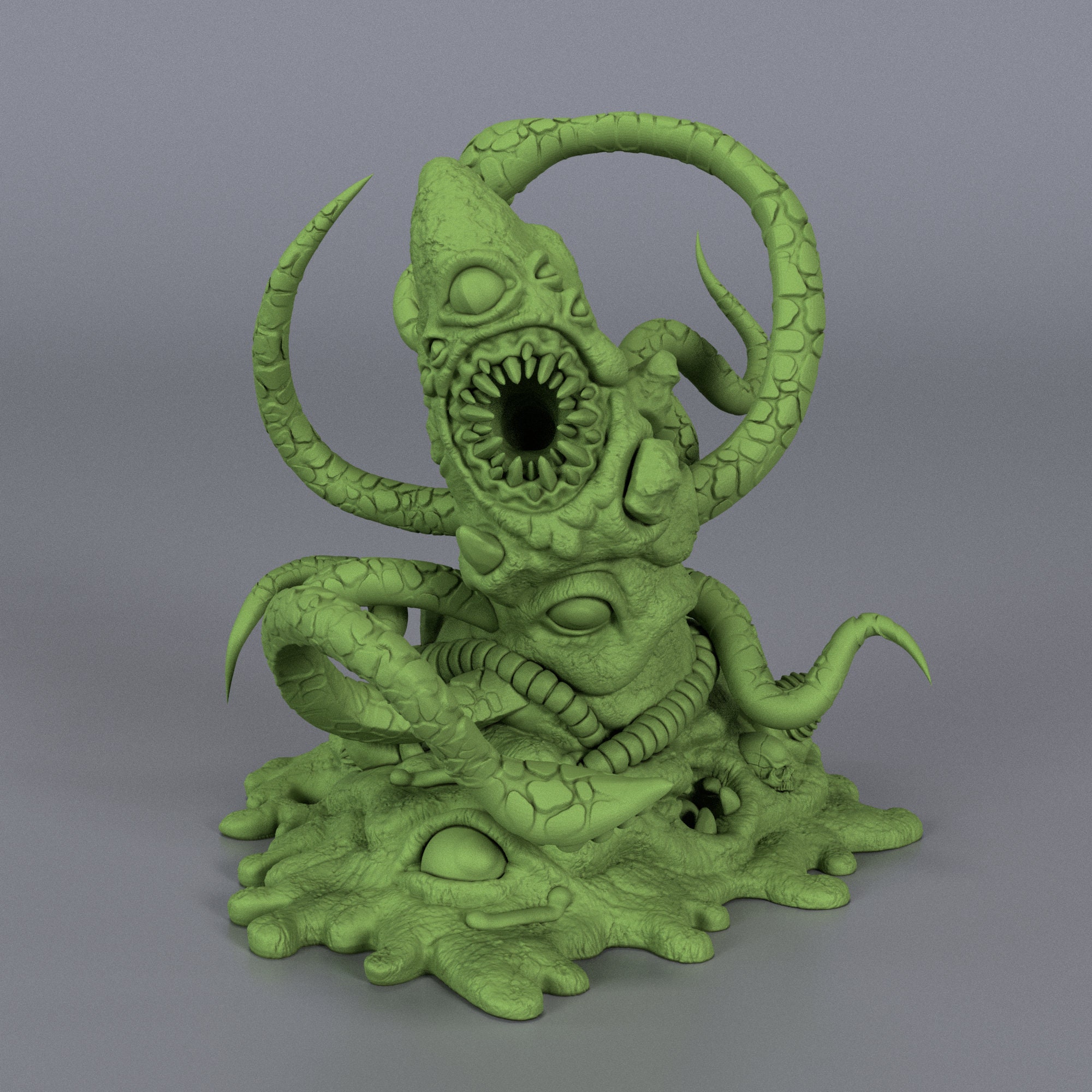 Roper Shoggoth Monster Miniature 28mm 32mm Scale Tabletop RPG Wargaming ...