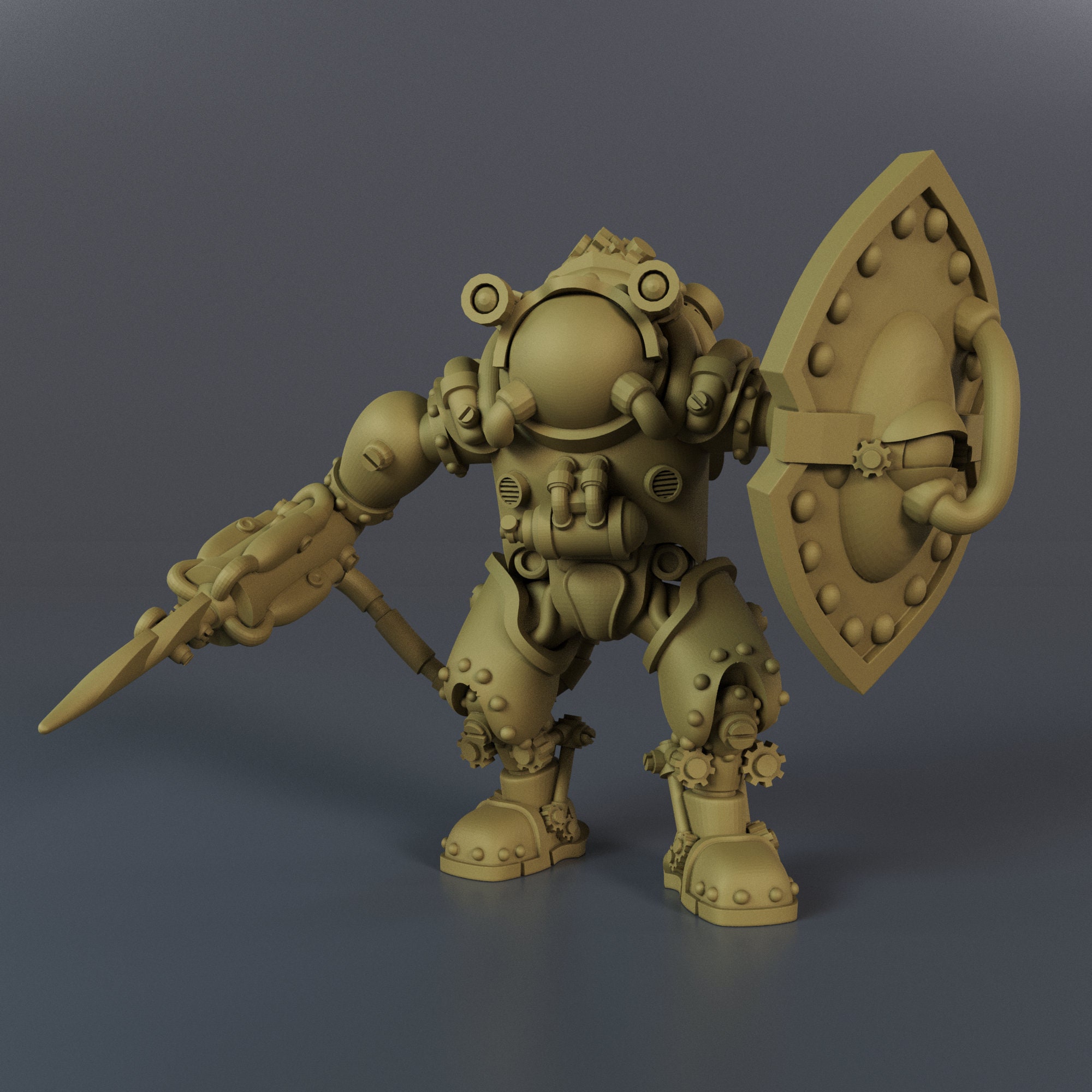 Nautilus Crew Miniatures Set 28mm 32mm Scale Tabletop RPG Wargaming 3D ...