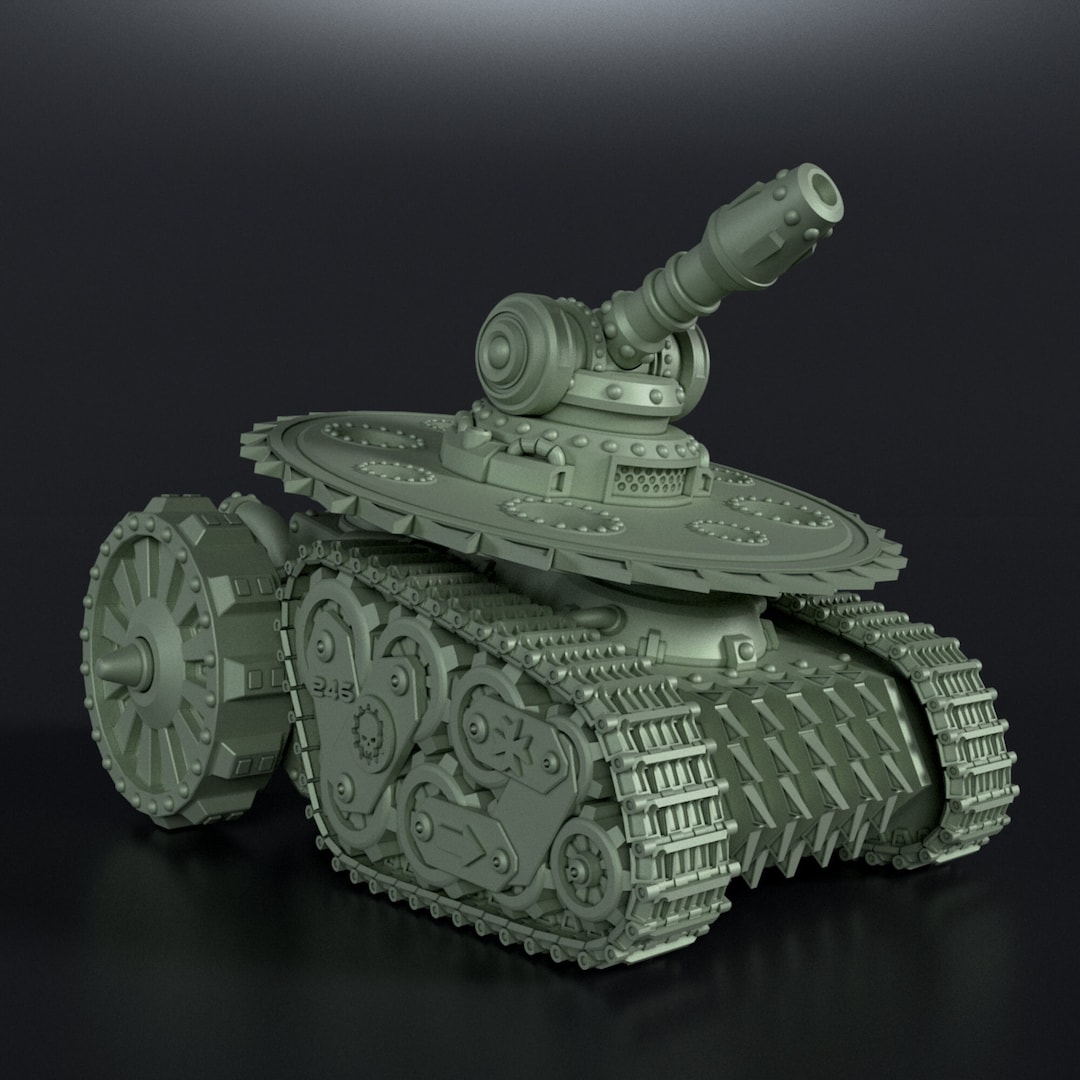 Fantasy Battle Tank Miniature Various Sizes Tabletop RPG Wargaming 3D ...