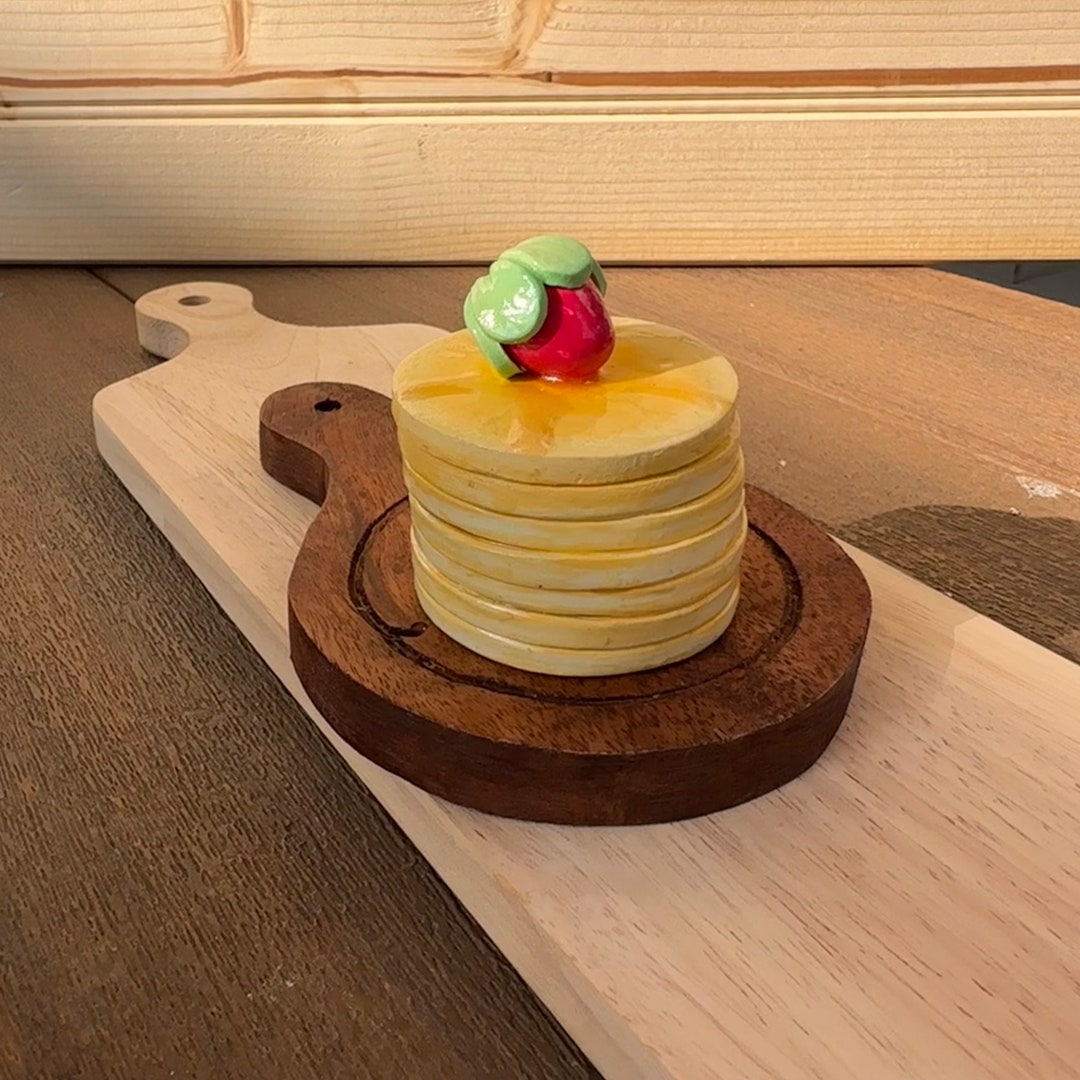 Handmade Clay Pancakes Gift Jewerly Box - Personalized Topping - Etsy