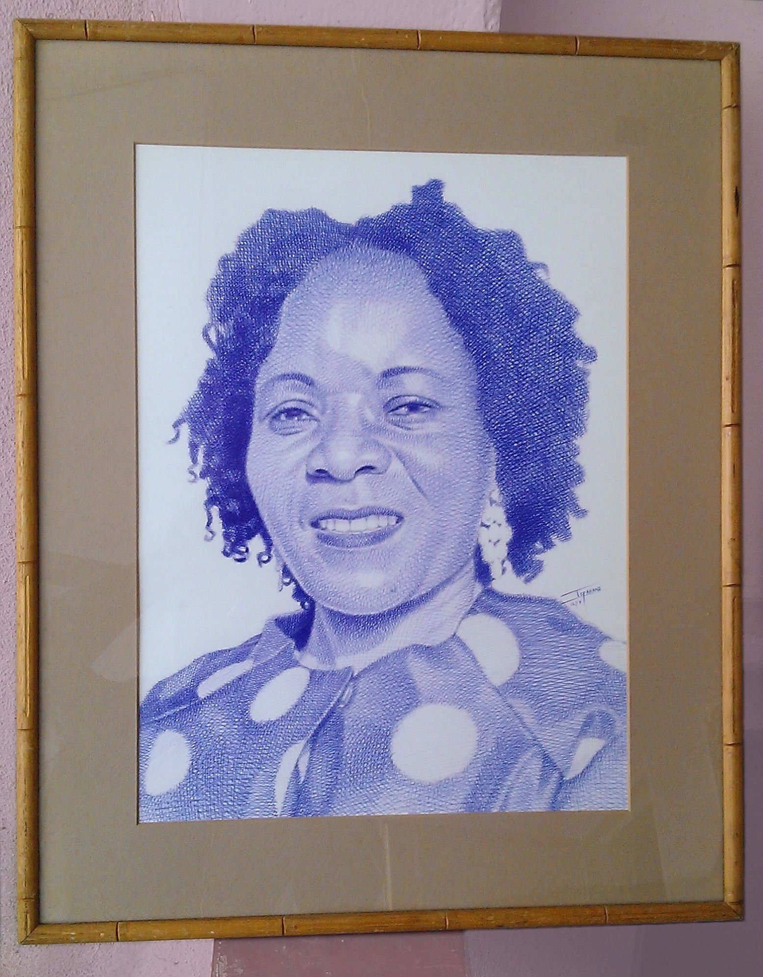 Custom Ink Portrait, Drawing From Photo, Pen Portrait Drawing, Portrait ...