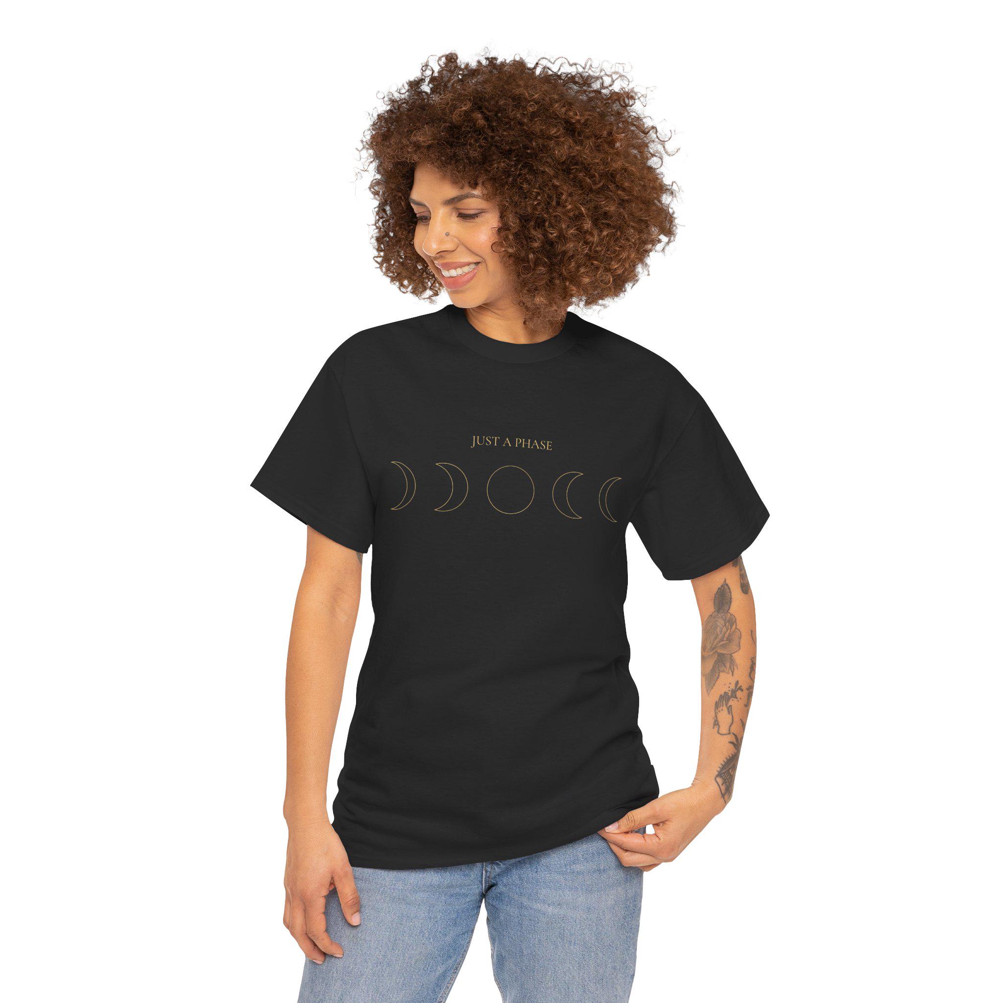 Just a Phase Shirt, Unisex Moon Phase Shirt, Moon Shirt - Etsy