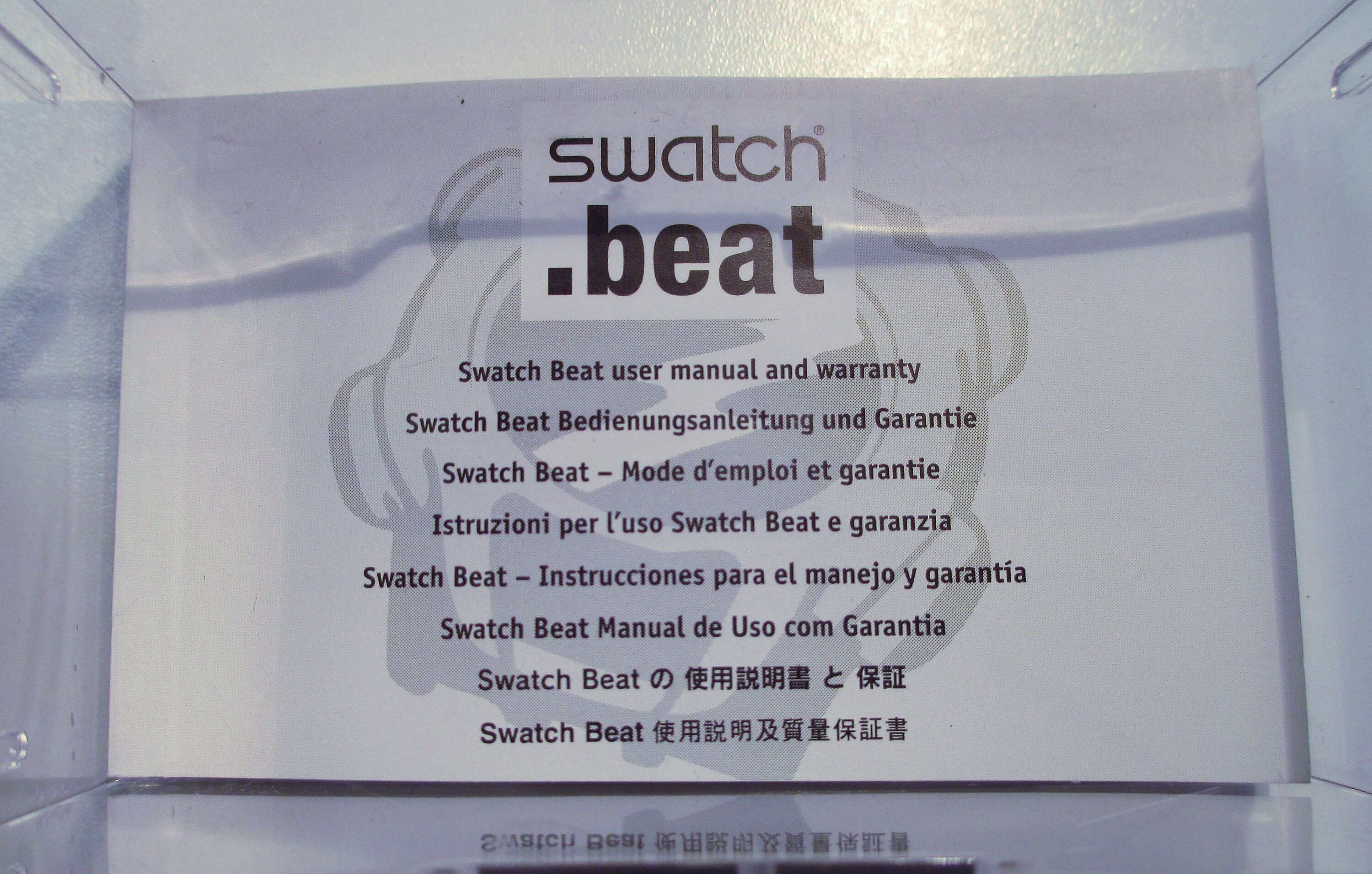 Swatch .beat Navy Blue Rarity Model Collector Vintagewatch New in Box ...