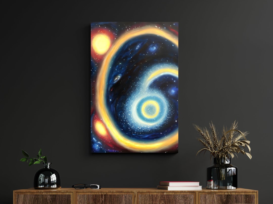 Galaxy Universe Printable Poster, Cosmic Wall Art, Space Décor, Stars ...