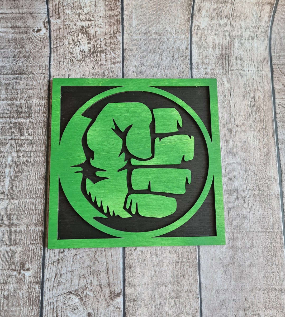The Hulk Deco Frame - Etsy