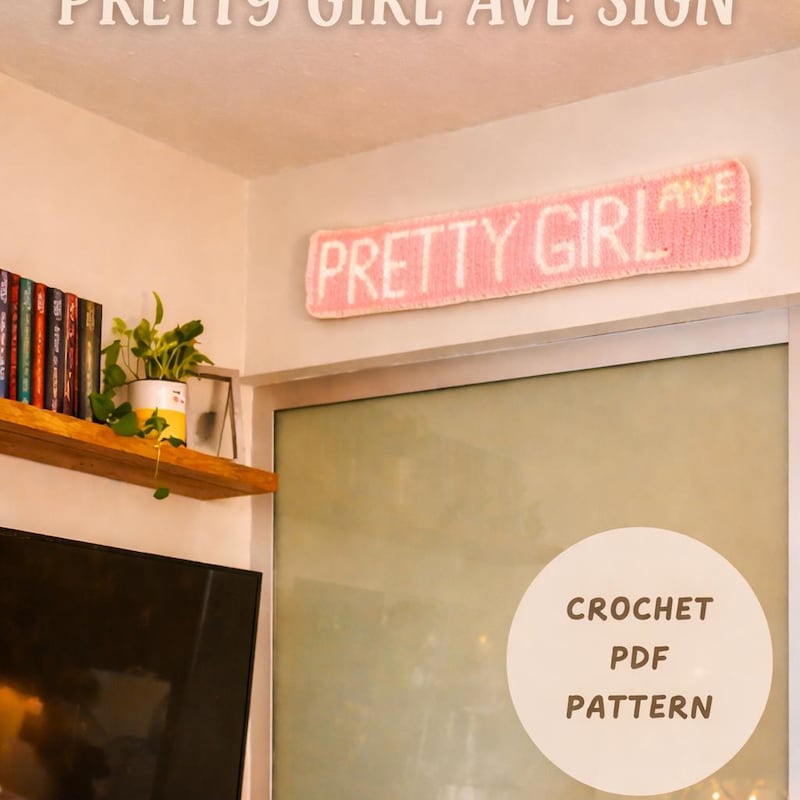 Pretty Girl Ave Sign - Etsy