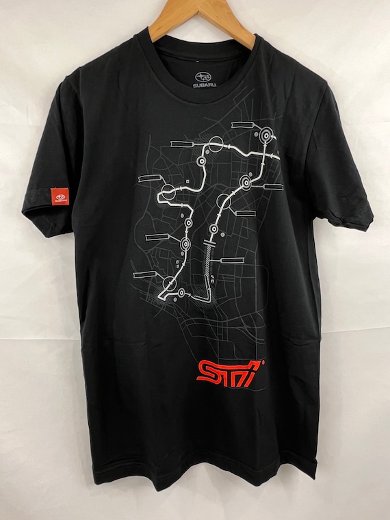 Subaru STI Map Shirt - Gem