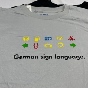 Volkswagen german Sign Language - Etsy