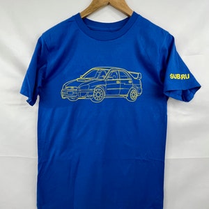 Subaru Outline Shirt - Officially Licensed Product - Etsy