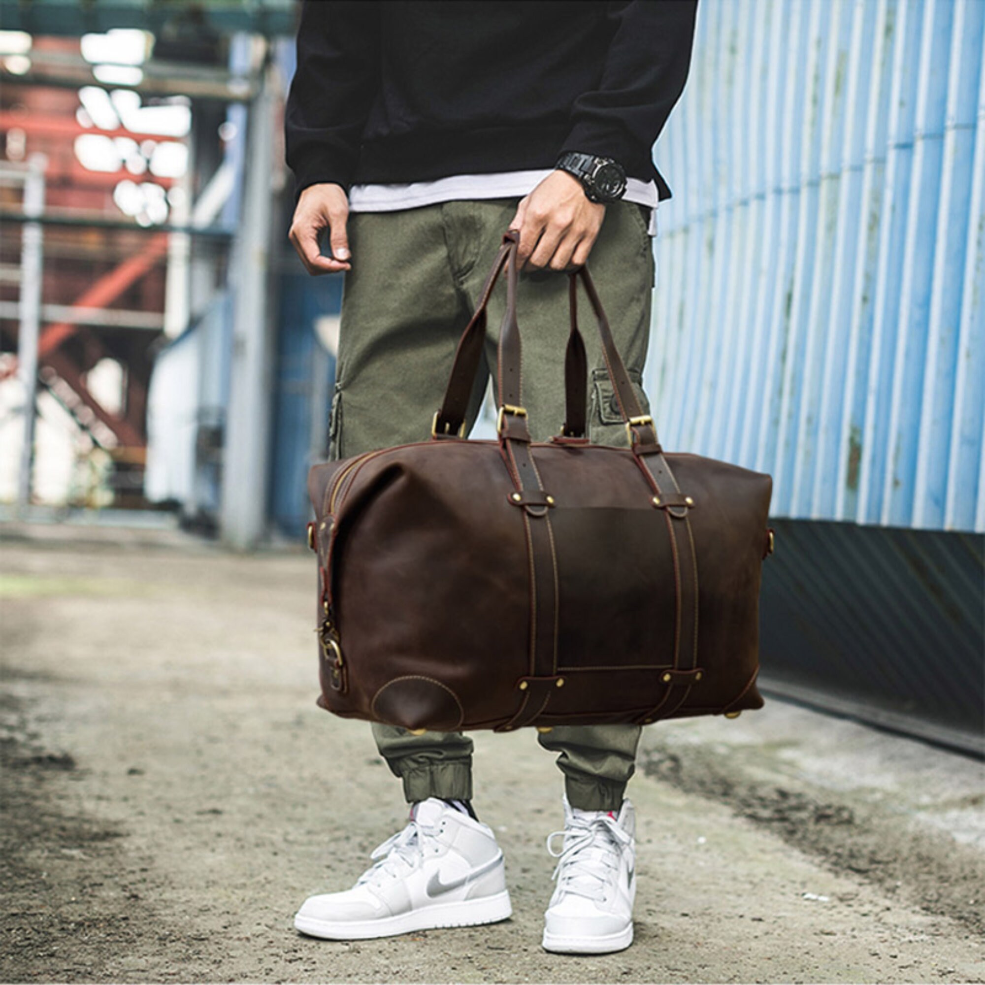 Leather Travel Bags For Men