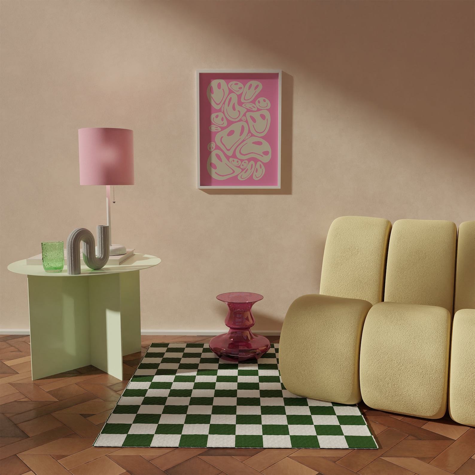 TRIPPY SMILE ~ Rave Poster Digital Download, Jpeg Poster, Printable ...