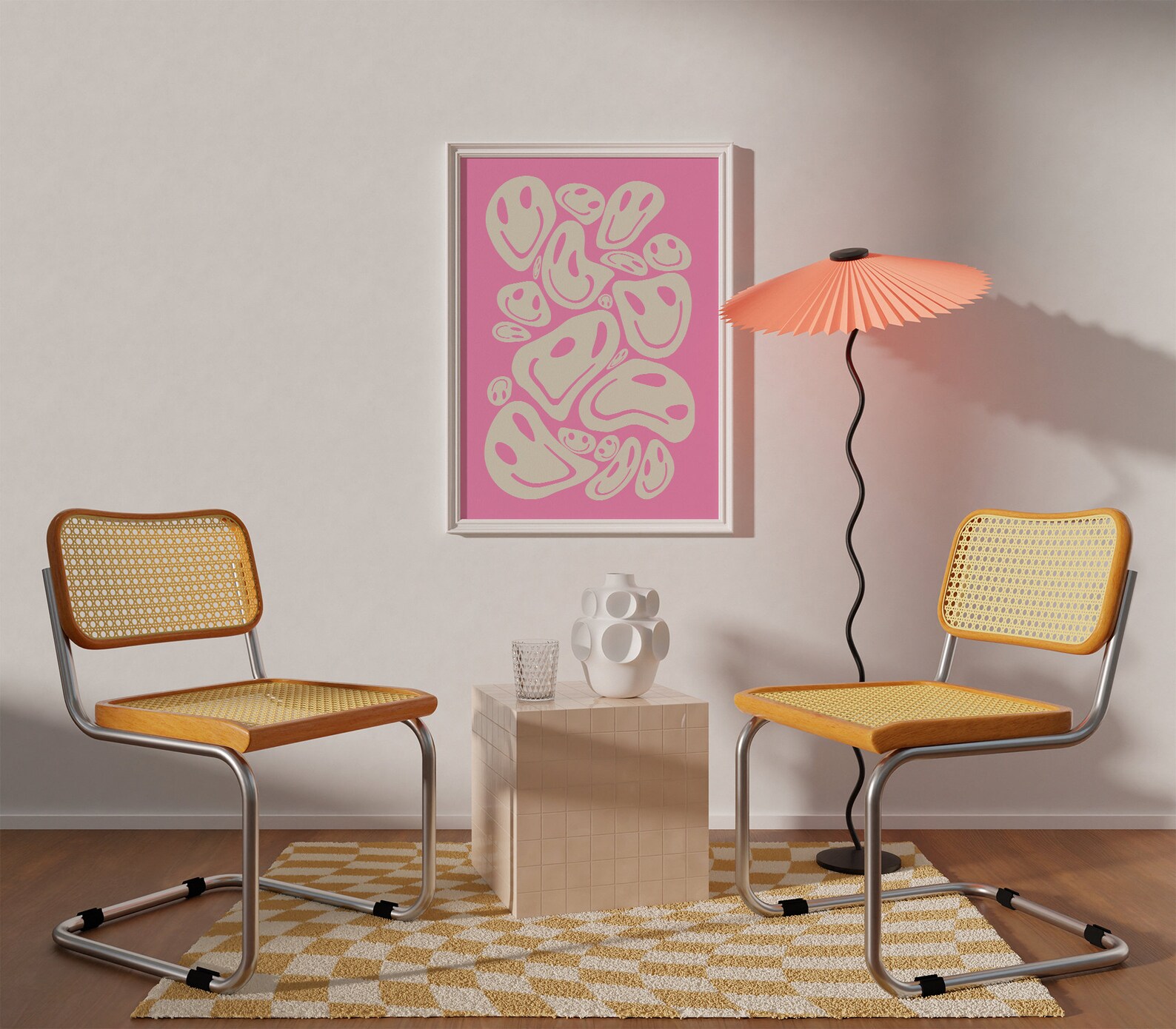 TRIPPY SMILE ~ Rave Poster Digital Download, Jpeg Poster, Printable ...