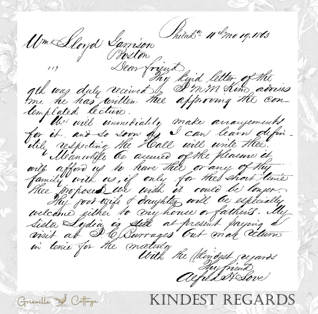 Kindest Regards - IOD Decor Stamp - Etsy