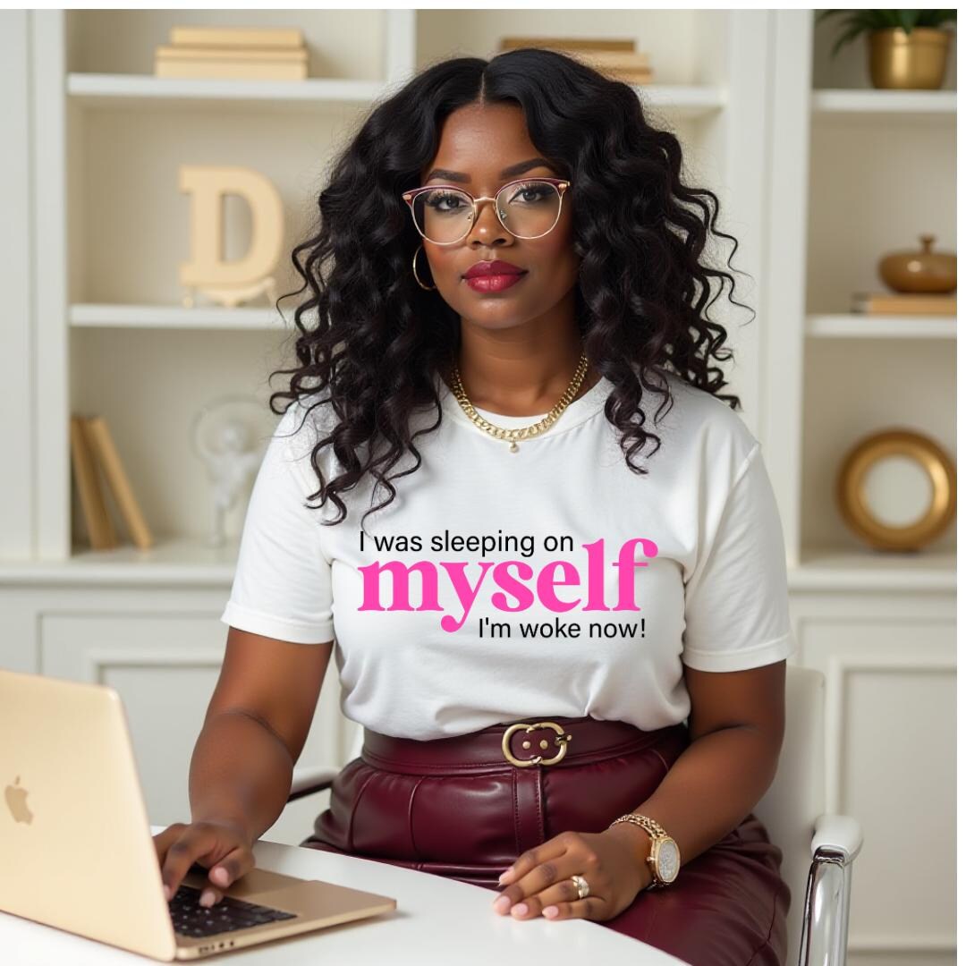 Empowering Graphic Tee: I'm Woke Now, Manifest Greatness - Etsy