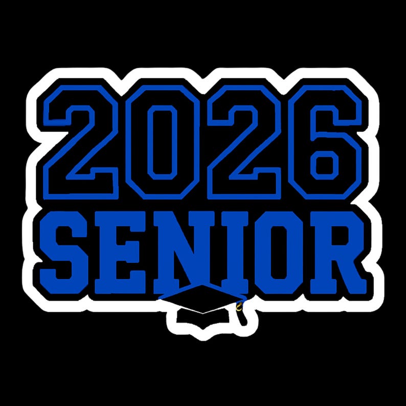 Senior 2026 Sticker - Etsy