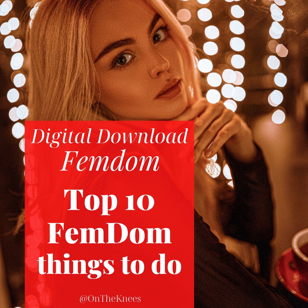Top 10 Femdom Things to Do, Sexual Control, Sexual Power, Pleasure ...