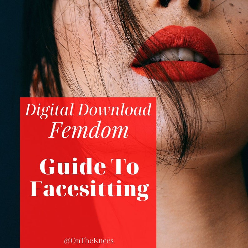 Guide to Facesitting Female Domination Ideas Queening - Etsy