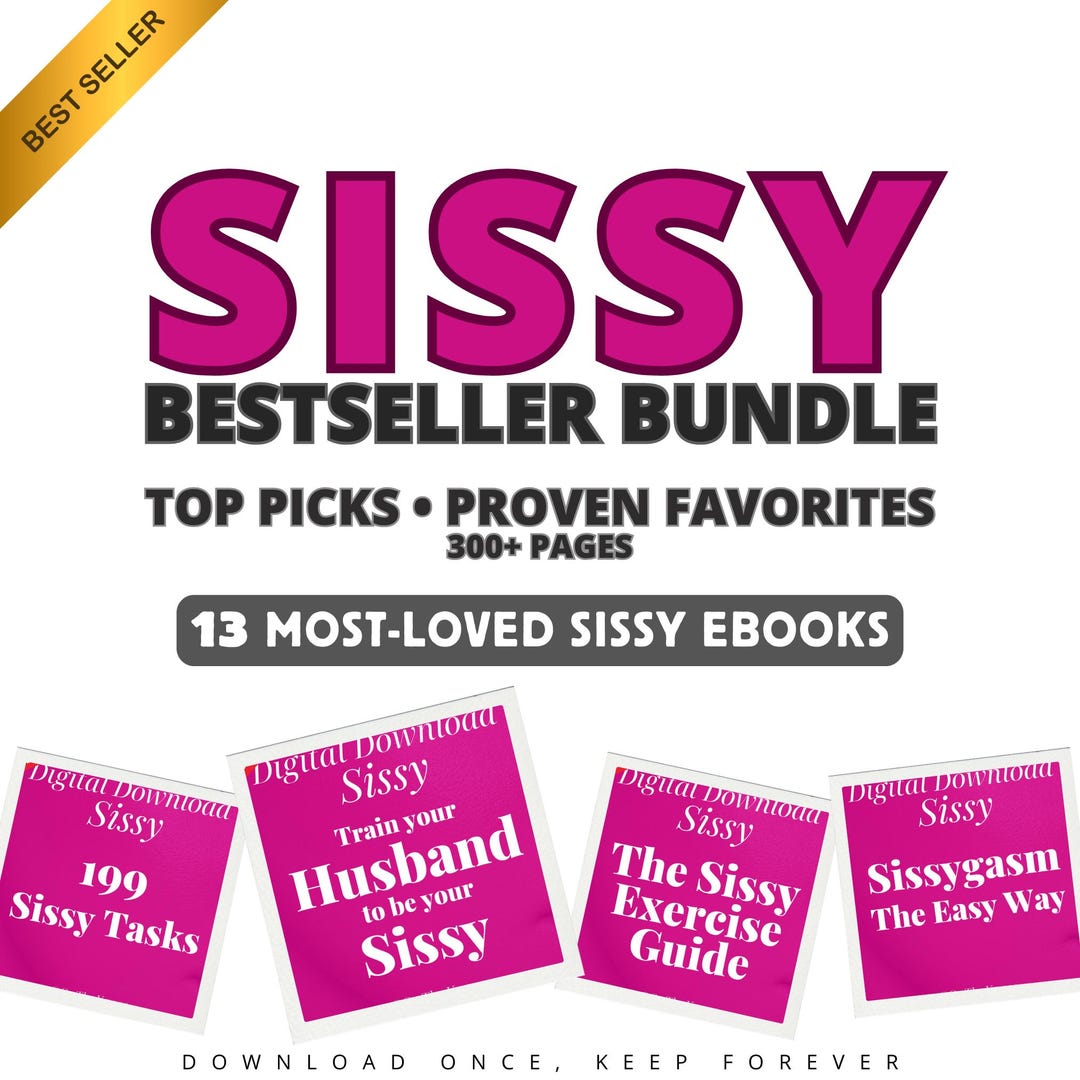 Sissy Bestseller Bundle – 13 Top Sissy Training & Feminization Guides ...