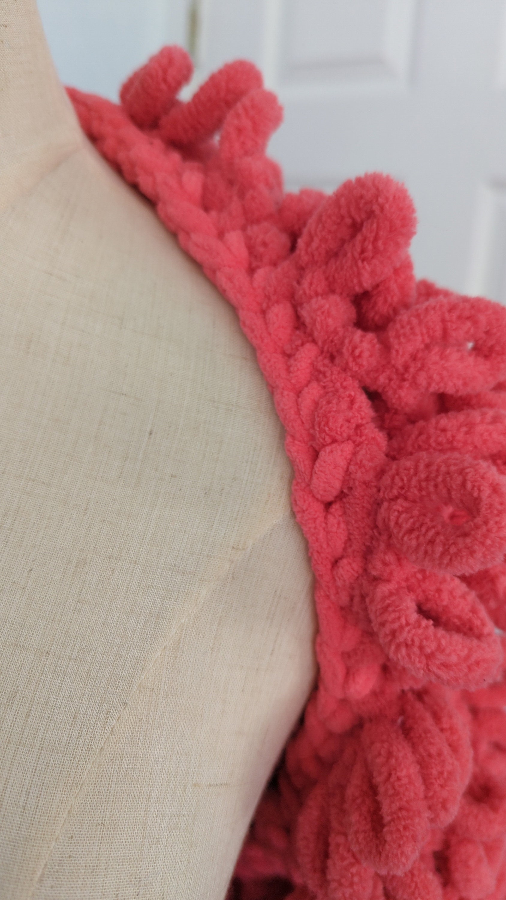 Puffy Loop Bolero Jacket in Pink - Etsy