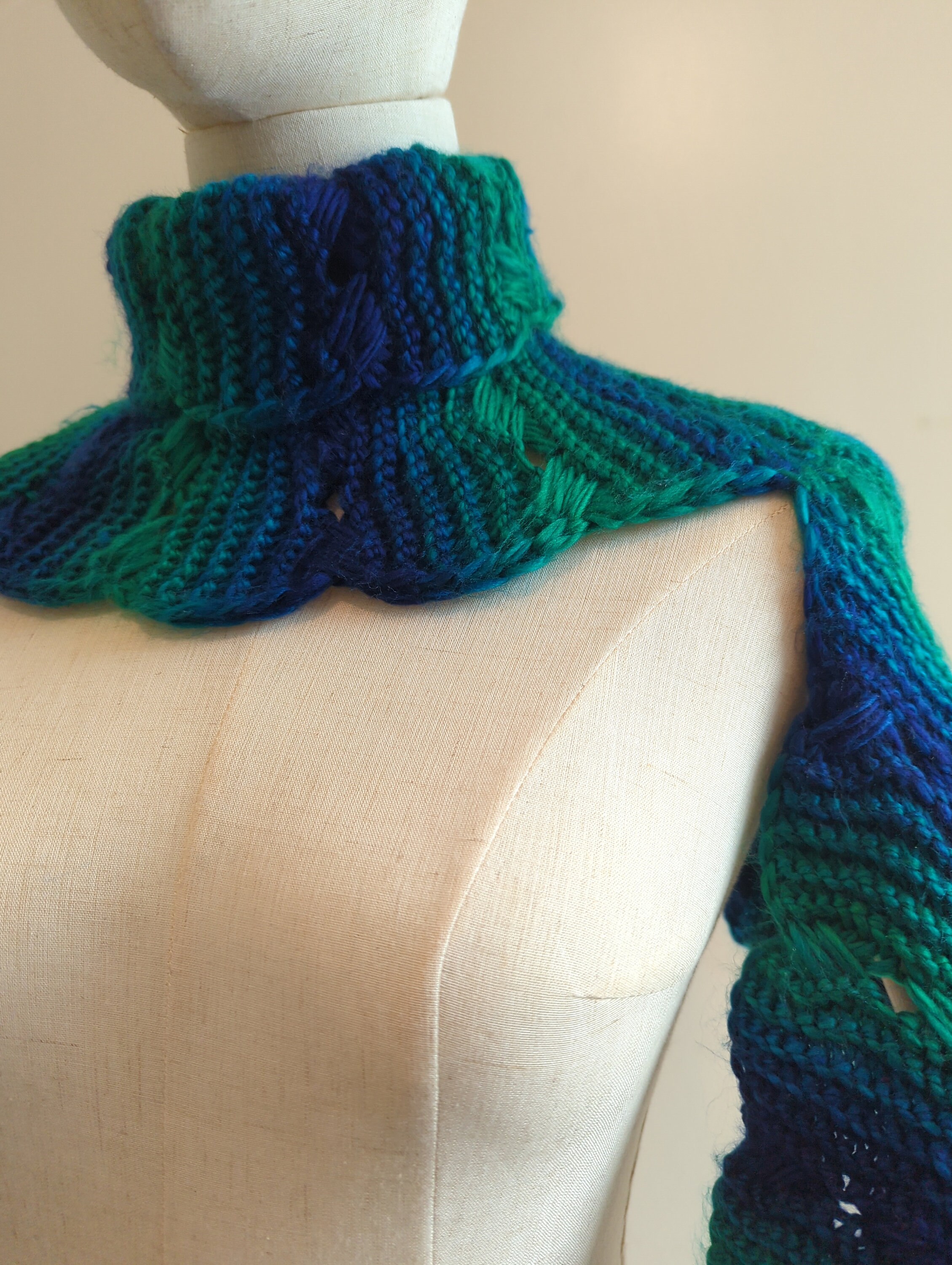 Unique Hand Knit Shrug, Arm Warmer With Crochet Gloves - Etsy