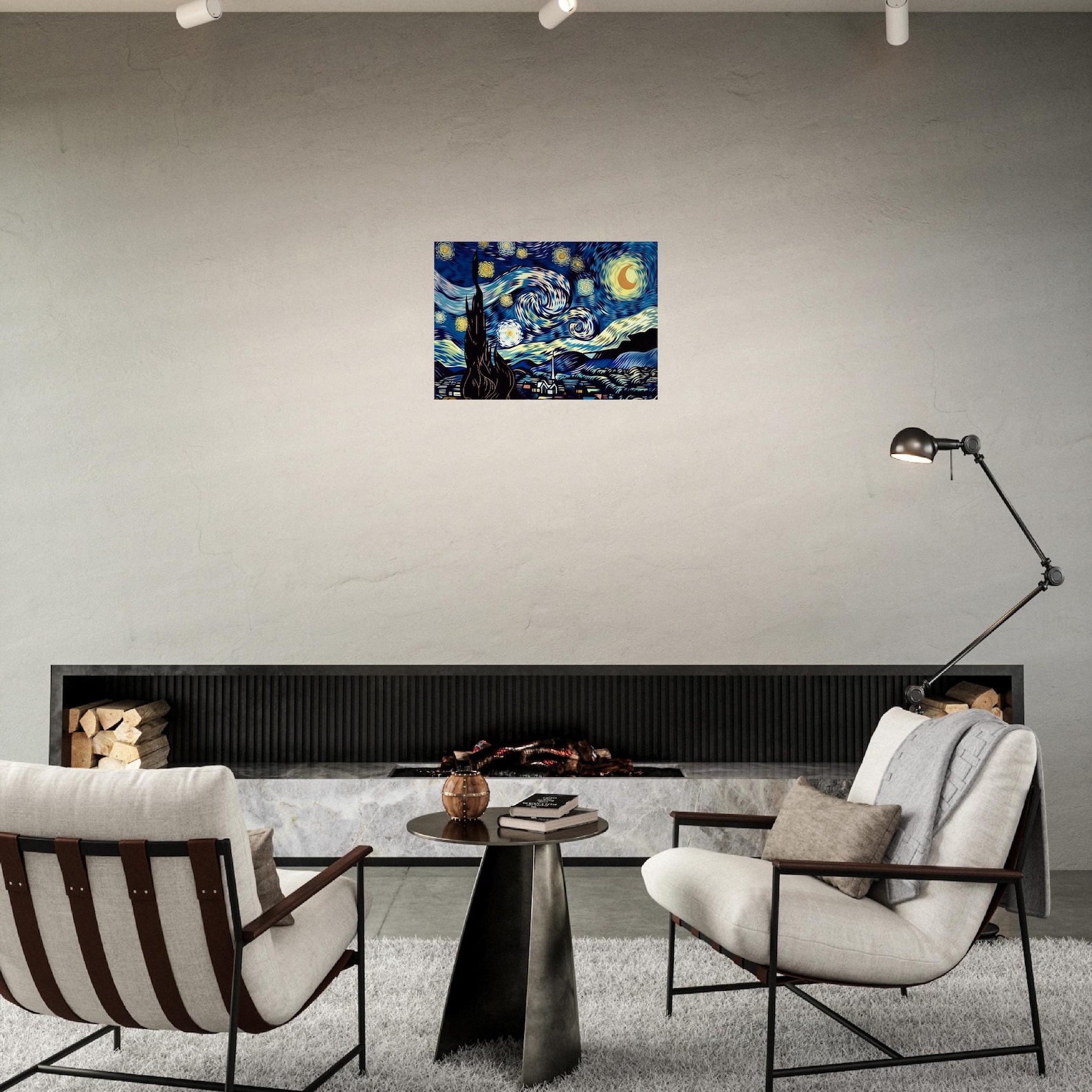 Van Gogh's Starry Night as a Pop Art Poster: A Modern Reinterpretation ...