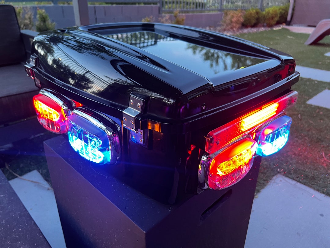 Cigar Humidor Police Top Box Spanish Cedar Lined, Custom Hand Made ...