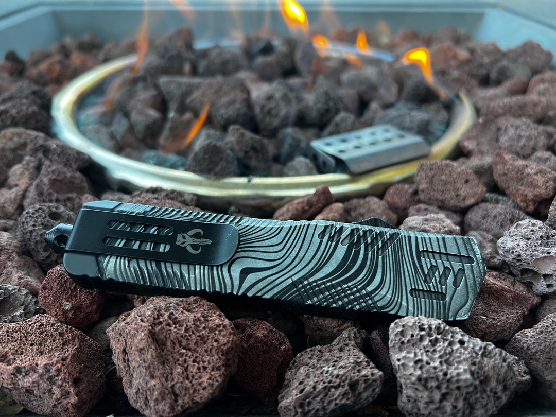 Automatic Tool Without Blade. Can Accept Razor Blades. Beskar Engraved ...