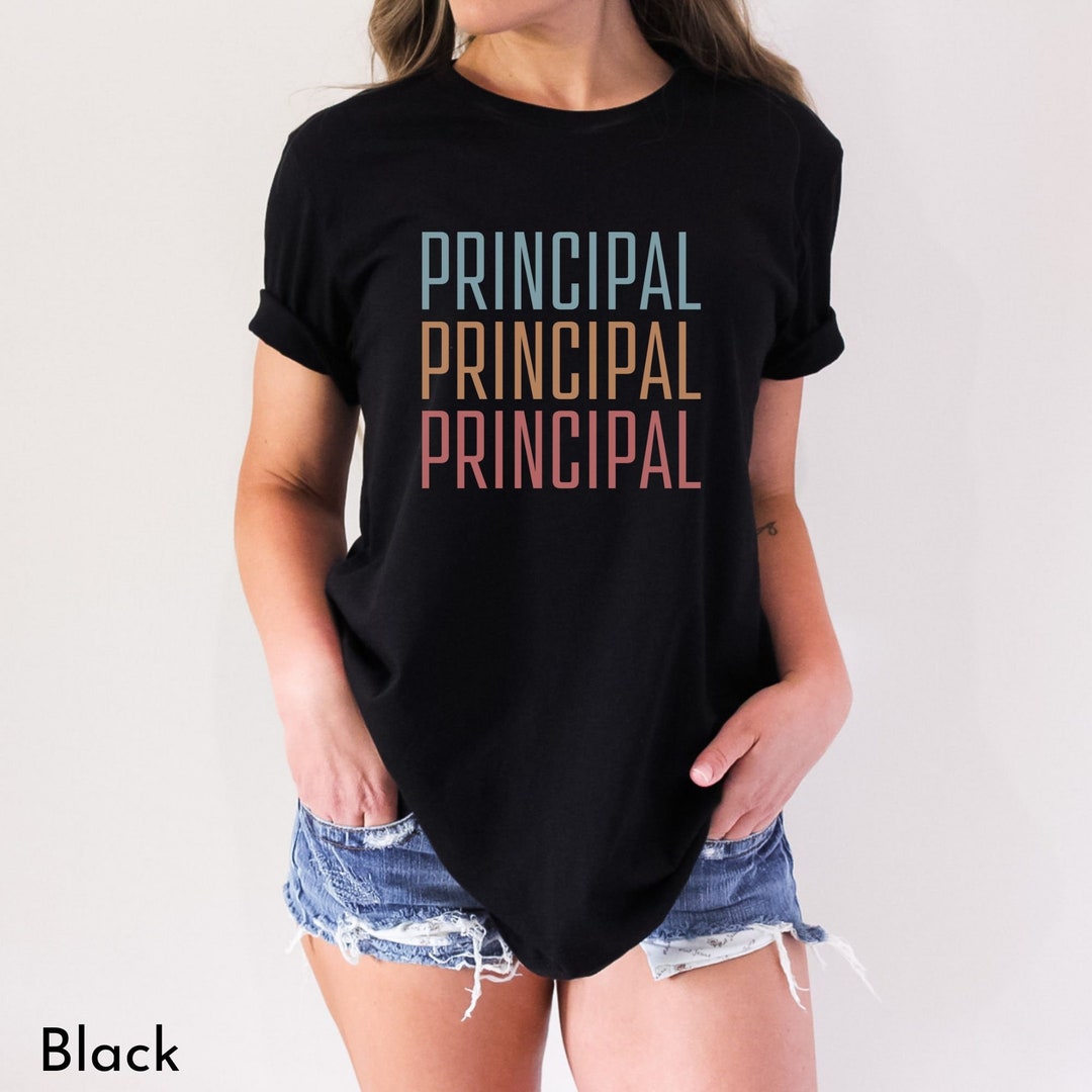 Principal T Shirt Principal Gift for Women Women Principal - Etsy